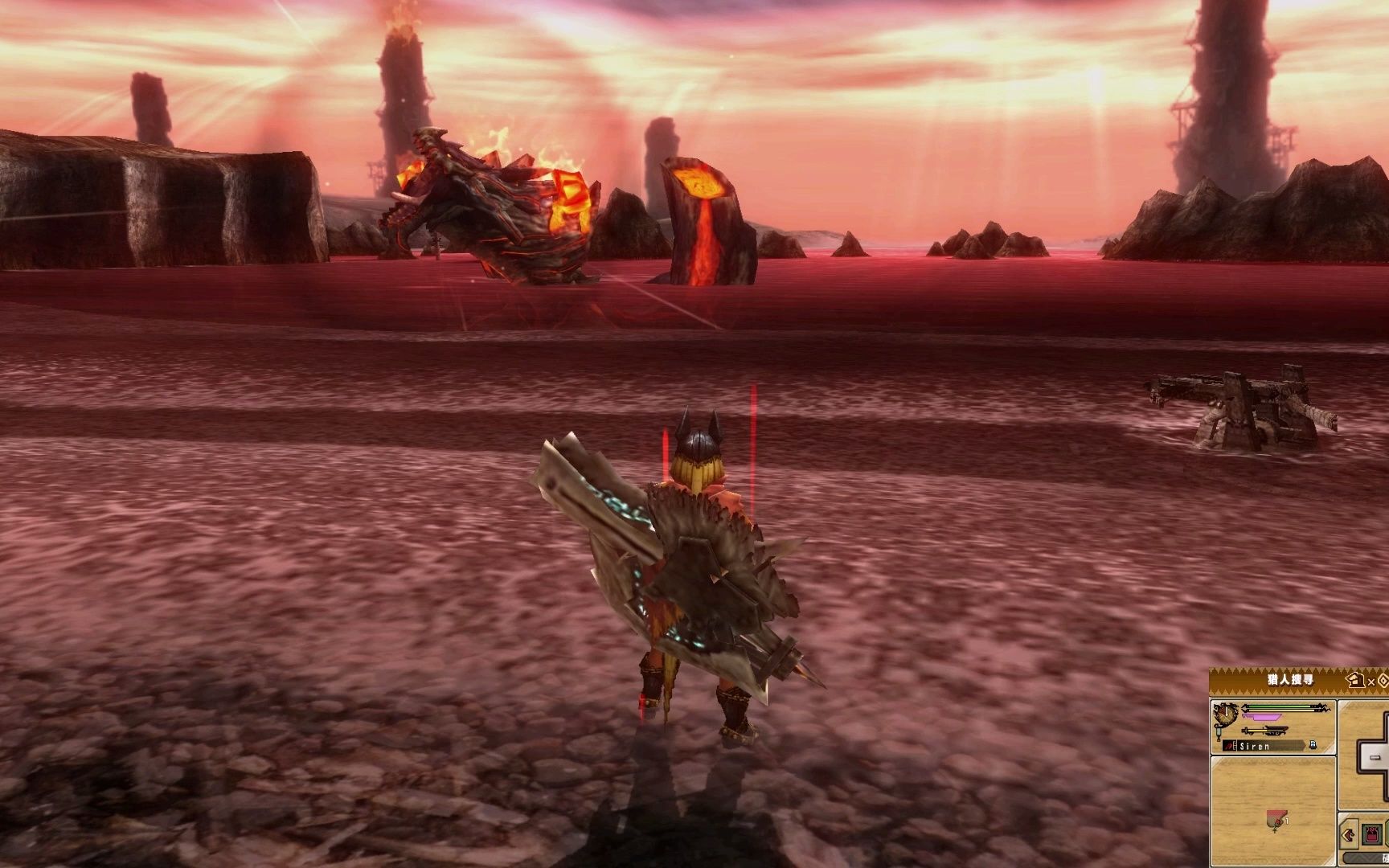 怪物猎人3G解禁战!皇海斩斧25针炼黑龙