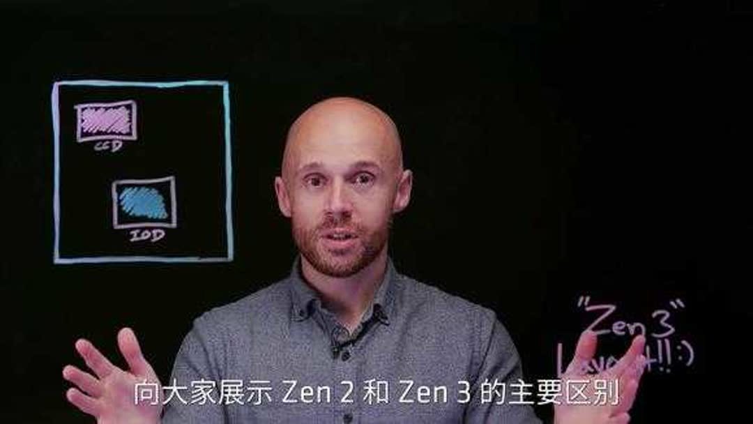 小A课堂| 跟着AMD技术大咖Robert 5分钟了解Zen3 架构的细节!