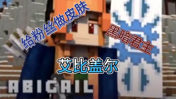 我的世界,给粉丝制作皮肤