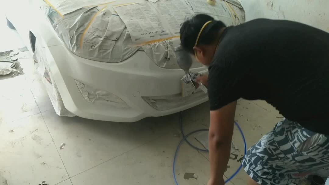 汽车喷漆其实很简单,关注我,教大家自己动手补漆