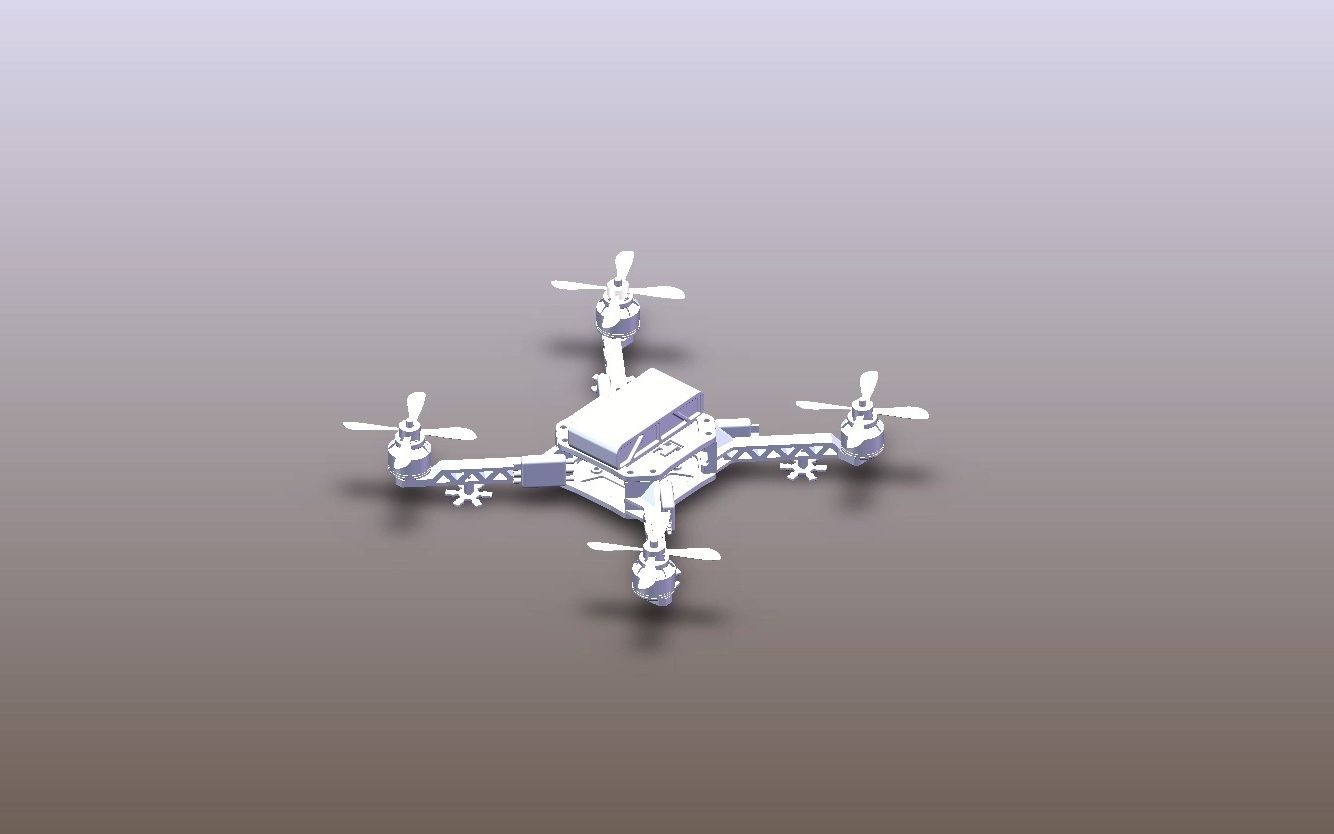 无人机爆炸图/Solidworks/运动仿真学习