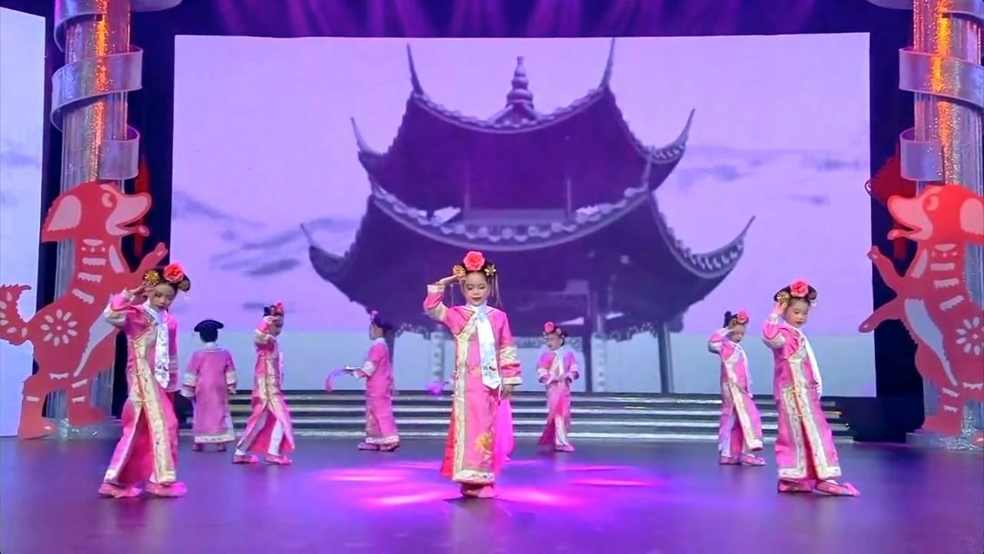 儿童舞蹈 少儿舞蹈:满族风韵