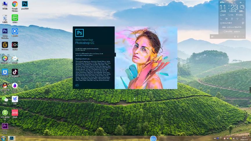 #ps中英文切换 因为有些插件需要不同语言支持。不需要中文包哟。