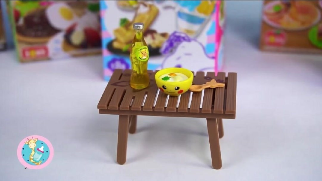 皮卡丘野营喝玉米浓汤益智早教积木玩具