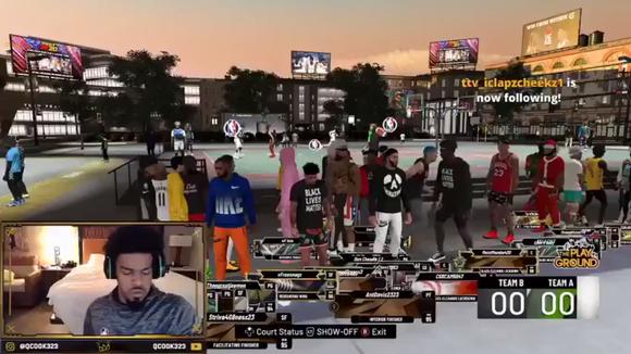 詹姆斯和浓眉库克玩NBA2K,大量网友围观导致服务器瘫痪