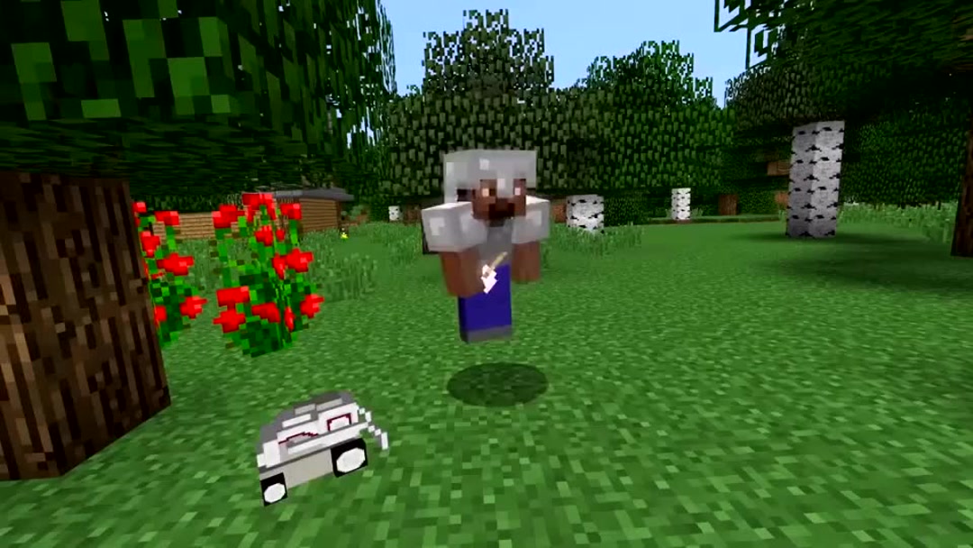 我的世界动画-如果MC里有智能机器人