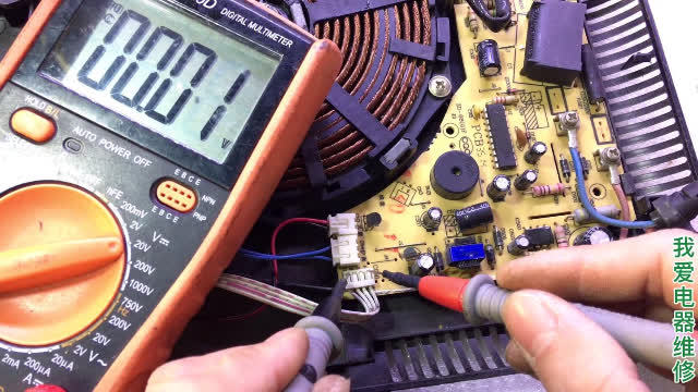 电磁炉不开机没有5V电压,按照步骤检查几分钟就能修好