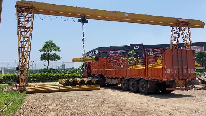 #护航高考2021 #架子管 #钢材 #轮扣式脚手架 #卖钢材