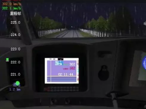 【烈炎制作】msts微软模拟火车“京沪线”(12分43秒)