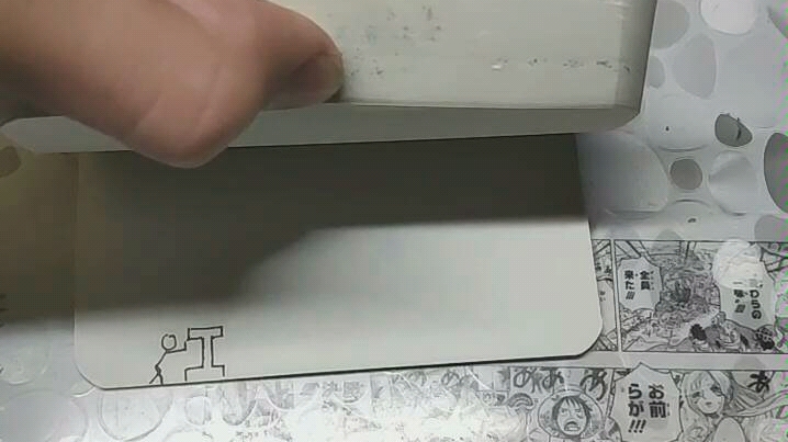 如何画出一个可以表白的火柴人手翻书