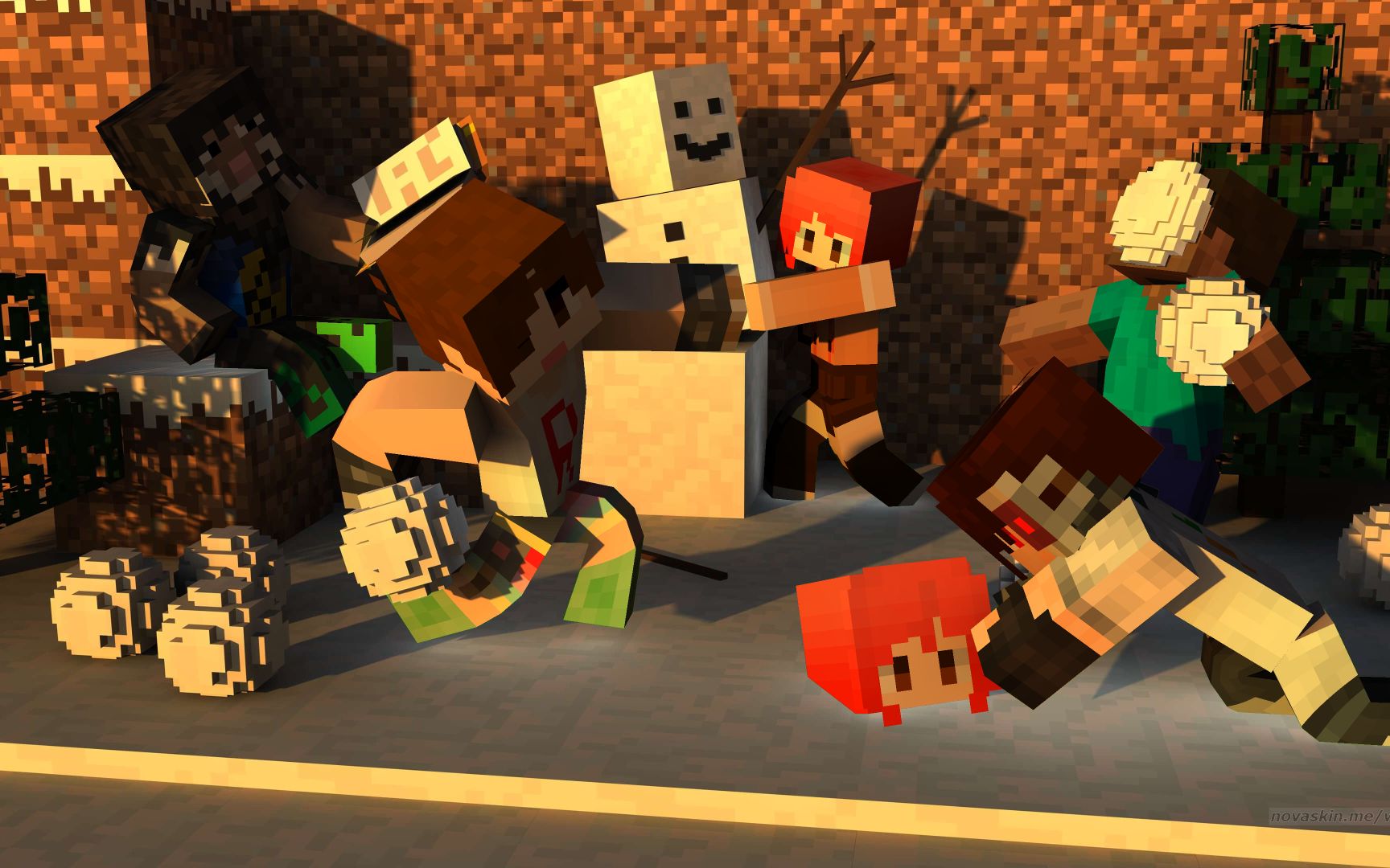 【甜萝酱我的世界MC实况】Minecraft中国版服务器hypixel小游戏之...