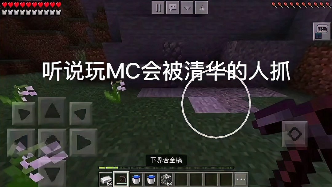我的世界:听说玩MC会被清华的人抓,我要逃离清华大学!