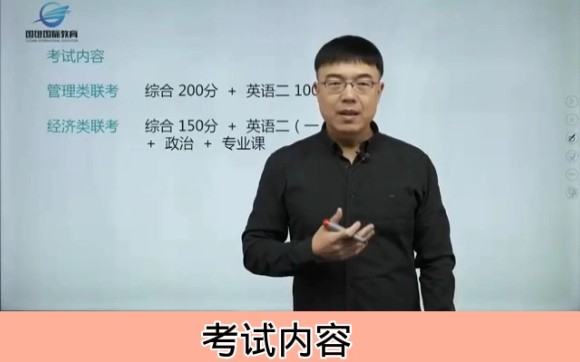 199管理类联考考试内容。
