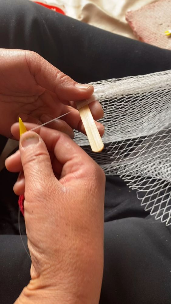 #精彩撒网#撒网单扣编织教程