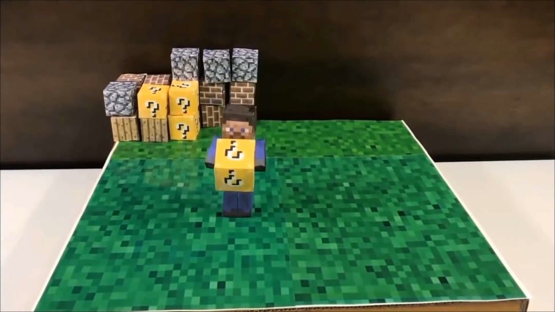 手工达人制作的硬纸板游戏