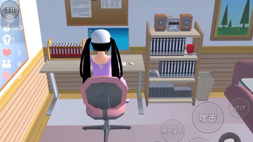 樱花校园模拟器:我没放自己去找谨颜