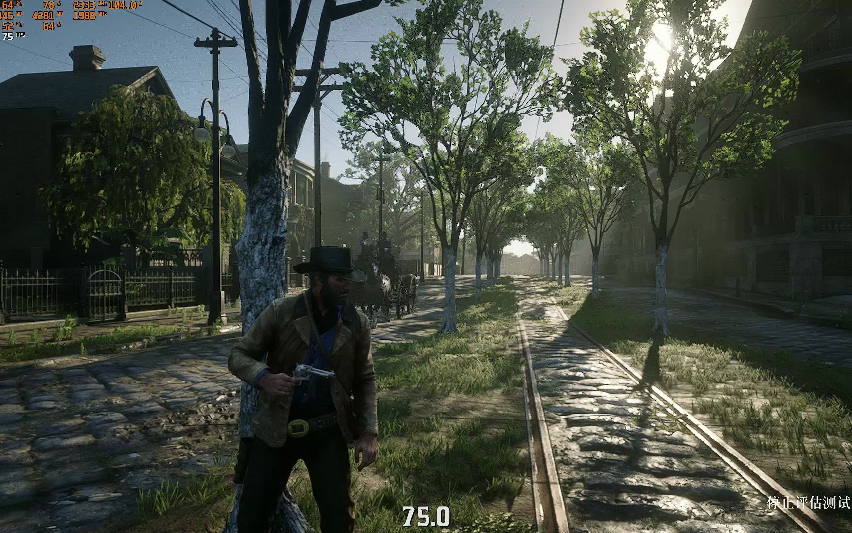 大表哥6600xt 1080p默认画质简单测试