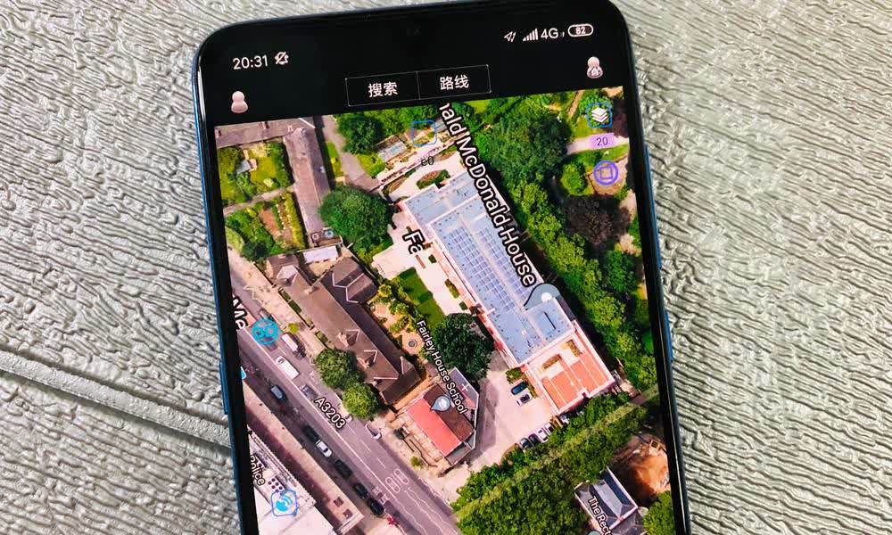 教你设置手机卫星地图,从太空外看你家,门口、楼顶清晰可见