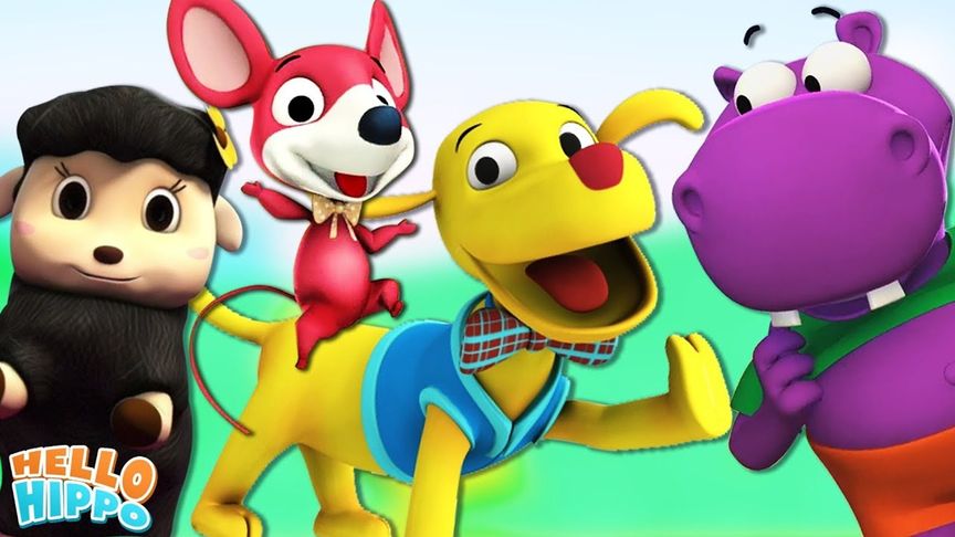 河马儿歌——如果感到幸福你就拍拍手,六一儿童节小朋友们开心吗