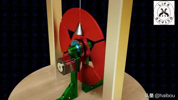 机械设计动图,同步摆3d模型II机制,紧密结合起来…