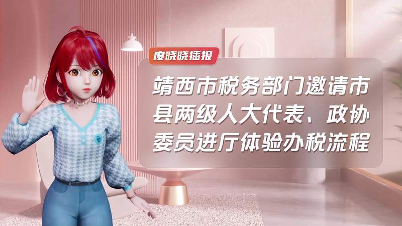 靖西市税务部门邀请市县两级人大代表、政协委员进厅体验办税流程
