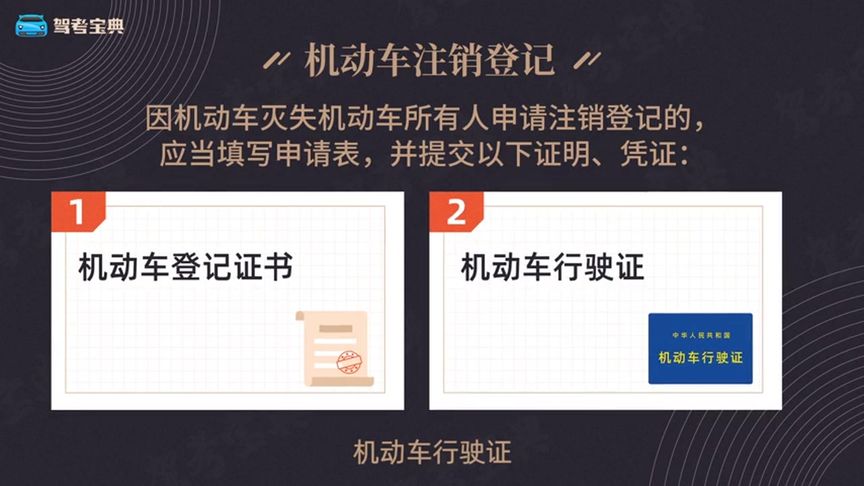 3 机动车抵押、注销登记制度的相关规定
