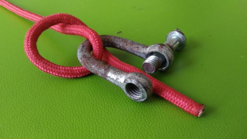 高空作业,如何利用卡环和绳子下降,我教你一招,安全牢固,实用