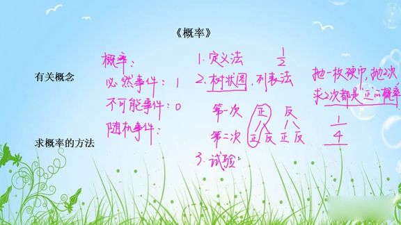 中考数学复习《概率》