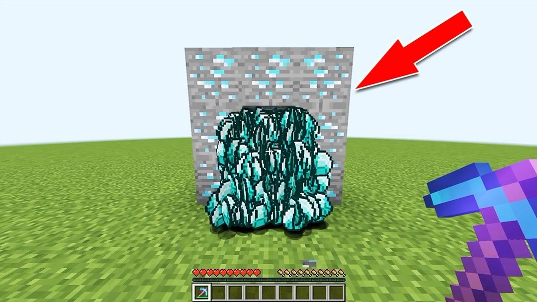 我的世界:32767级钻石镐,一镐子下去我的显卡传出一阵香味