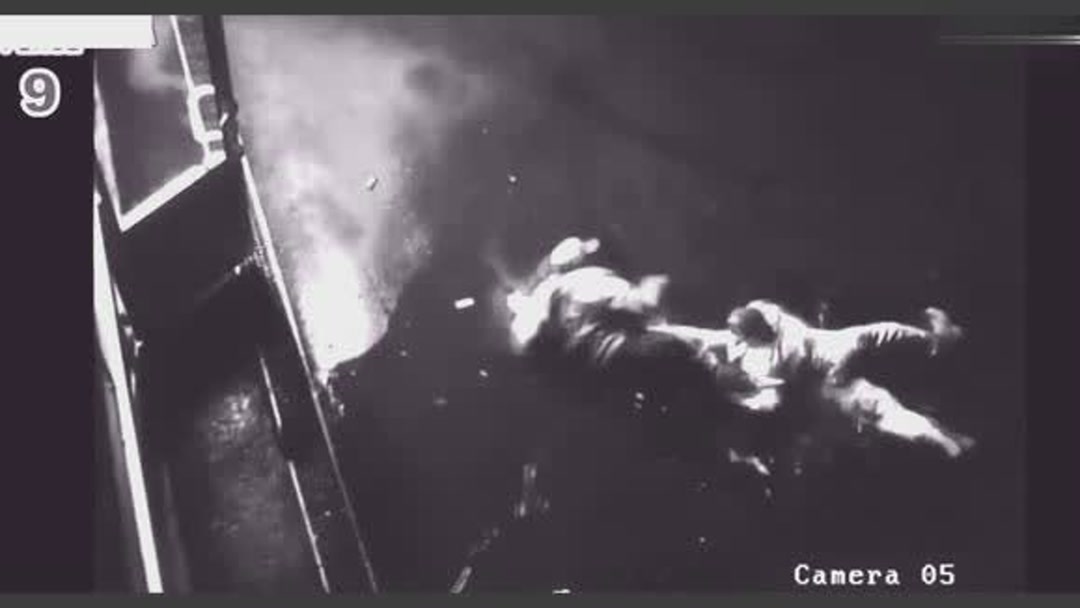 恐怖,监控下的诡异录像,真实恐怖,科学暂时无法解释