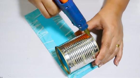 DIY:如何在家手工制作一个漂亮的棉签盒,太实用了