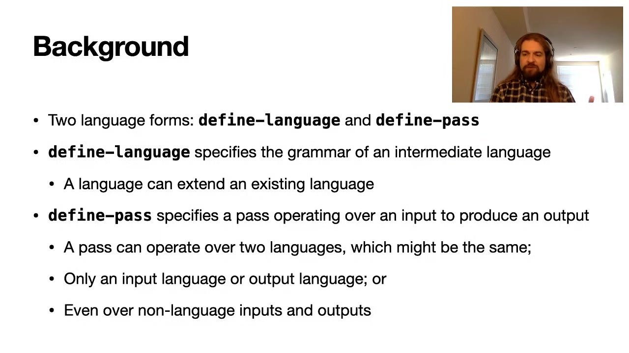 The Nanopass Framework as a Nanopass Compiler - Andy Keep