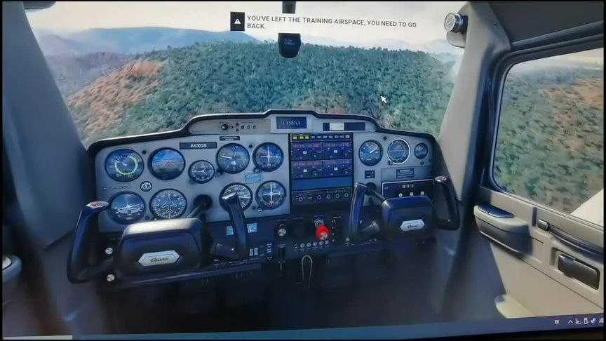 #微软模拟飞行2020 微软模拟飞行2020,纪念第一次炸机ߘ