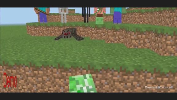 我的世界,怪物学校,男孩女孩建桥挑战