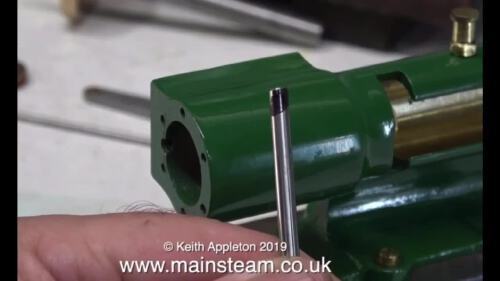 看老外维修单杠蒸汽机模型