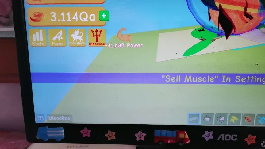 roblox举重模拟器,重生第七次快了