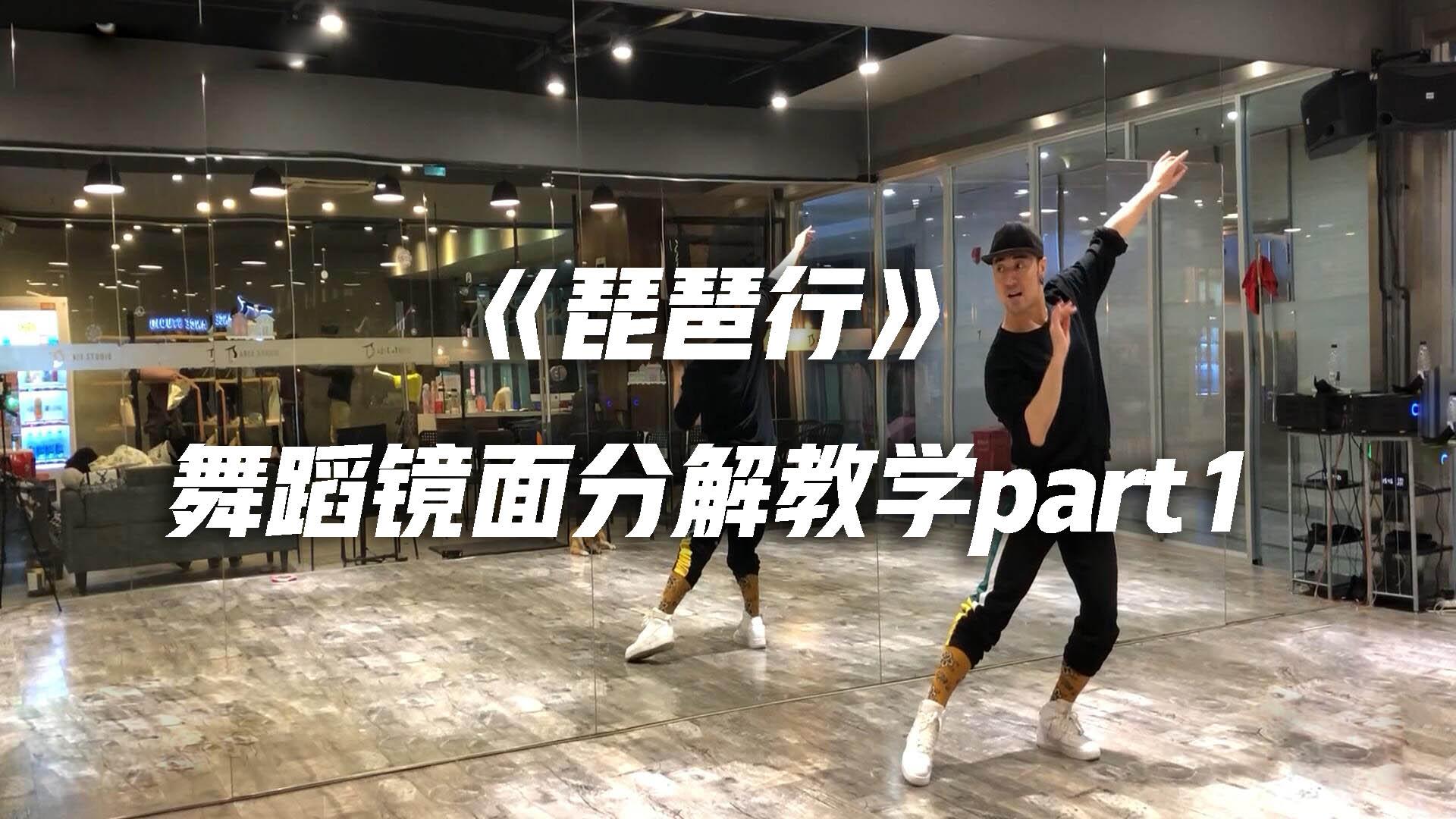 【口袋教学】白小白编舞《琵琶行》舞蹈镜面分解教学part1