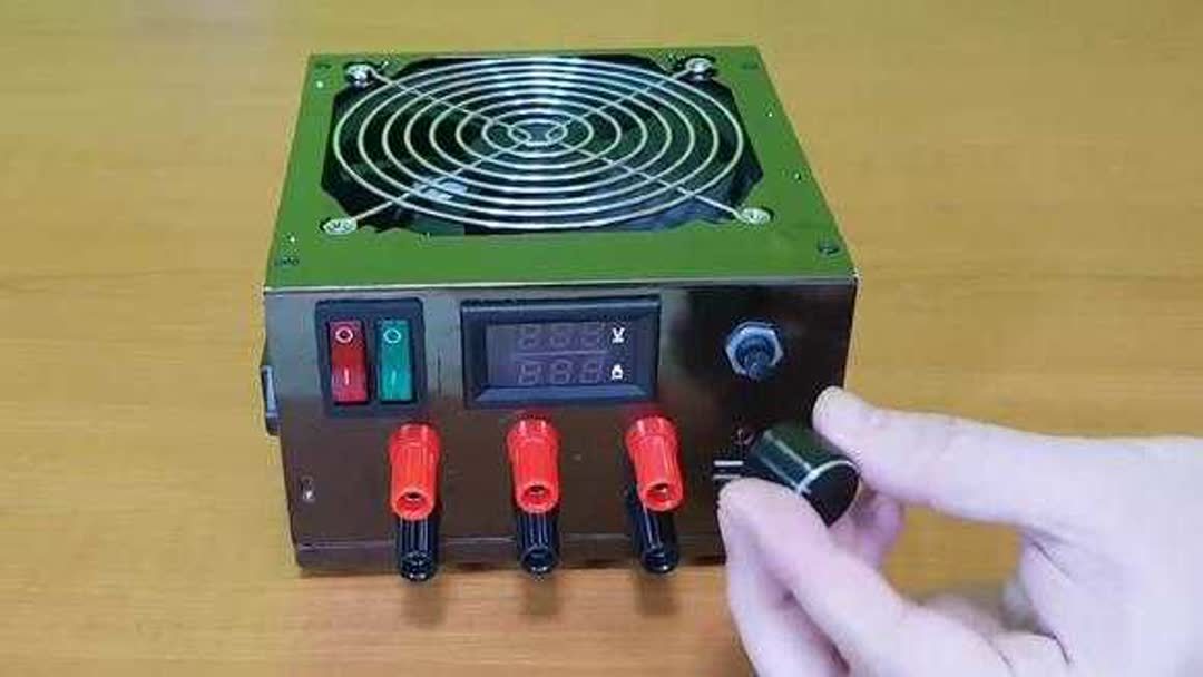 报废的电脑电源别扔了-改装成可调电源用处多!