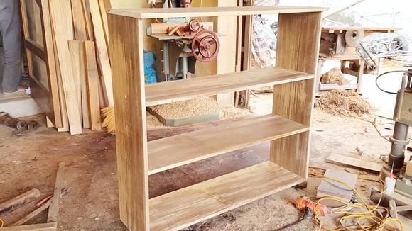 老式木架制作过程,恕我直言,就这造型现在还有人买吗?