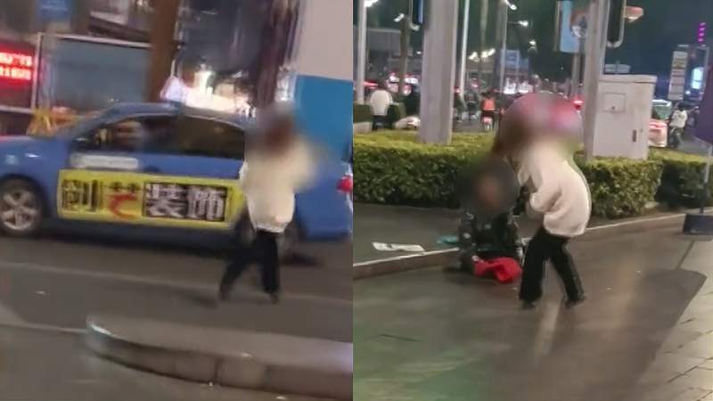 女子当街戏弄残疾乞讨男子,抢走其讨来的钱并当面撕碎,警方回应