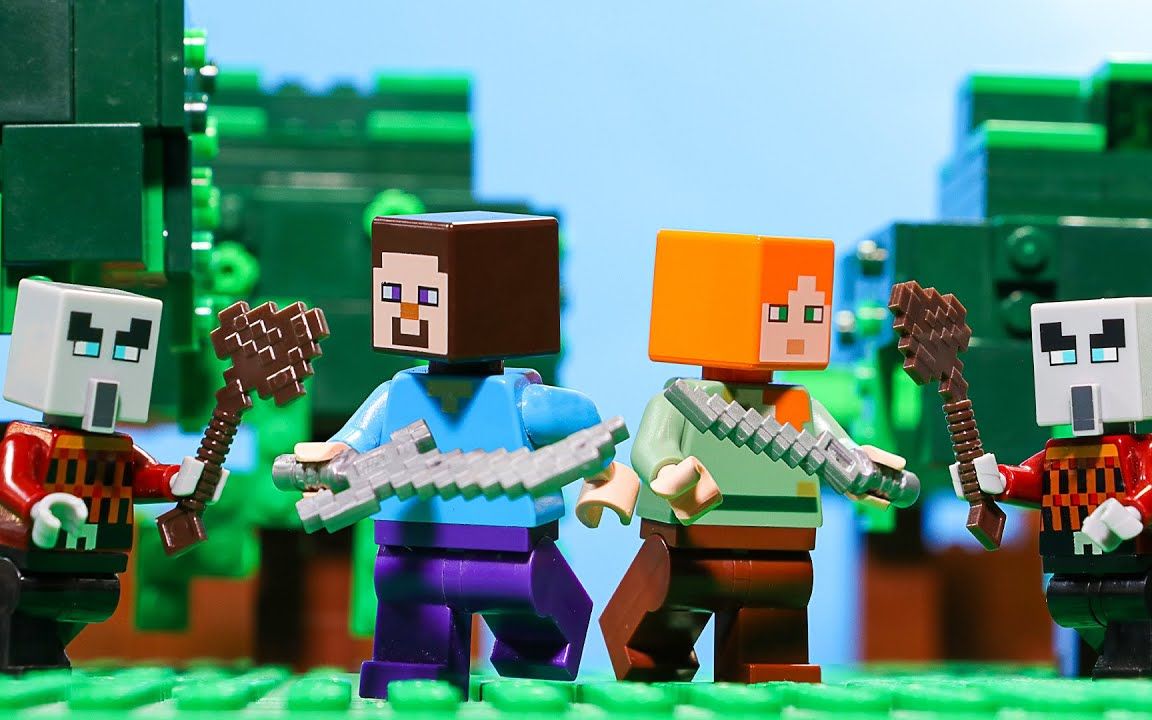 乐高定格动画:掠夺者的计划《我的世界》