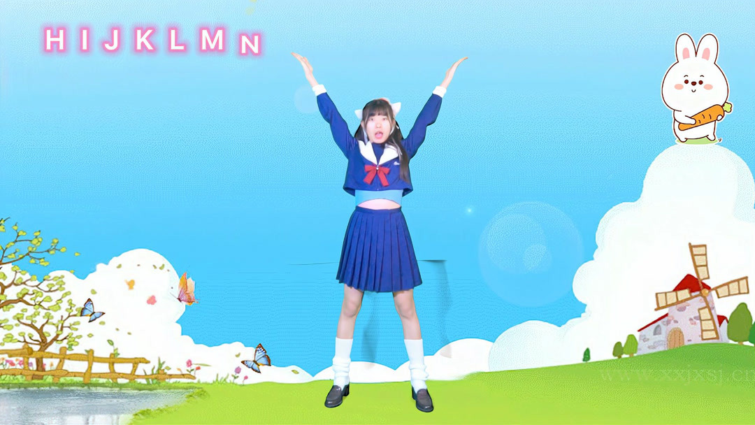 幼儿舞蹈《字母英文歌》让孩子在游戏里学会26个英文字母