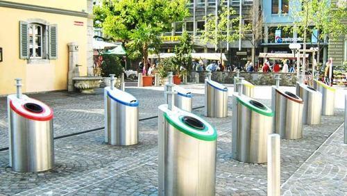 国外发明扔不满的垃圾桶, 独特设计令人称赞, 适合国内推广吗