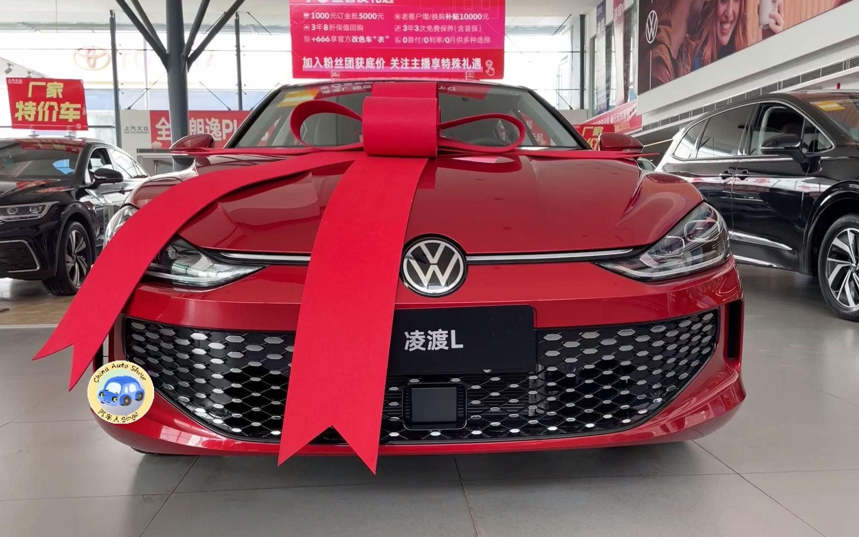 2022款大众凌渡到店实拍,看到这颜值内饰,给个不喜欢的理由