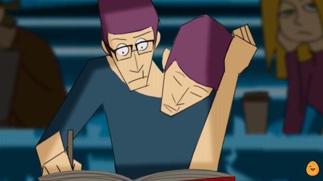 校园学霸天生长了两个脑袋,一个负责音体美,另一个负责数理化!