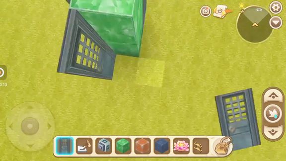 迷你世界:最简单的旋转门也需要认真去完成