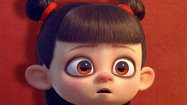 哪吒:哪吒如果去掉头上的两个包后,立马从小霸王变成了萌妹