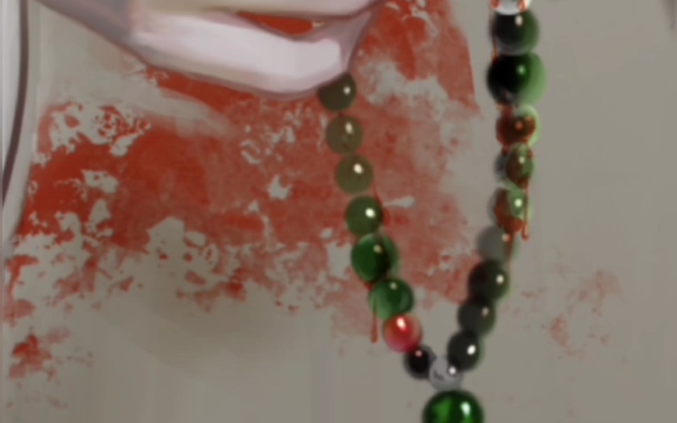 一手沾过他人血,一手捻起玉佛珠/沙海邪帝