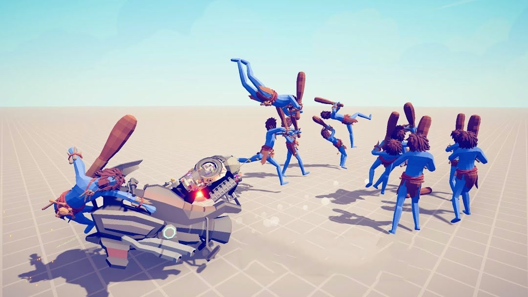 全面战争模拟器:飞行战车VS所有兵种