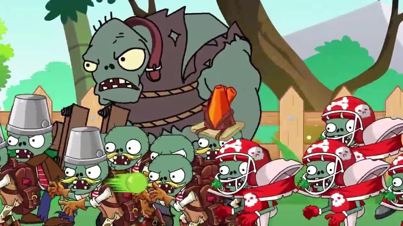 MC动画:植物大战僵尸 僵尸军团全面入侵